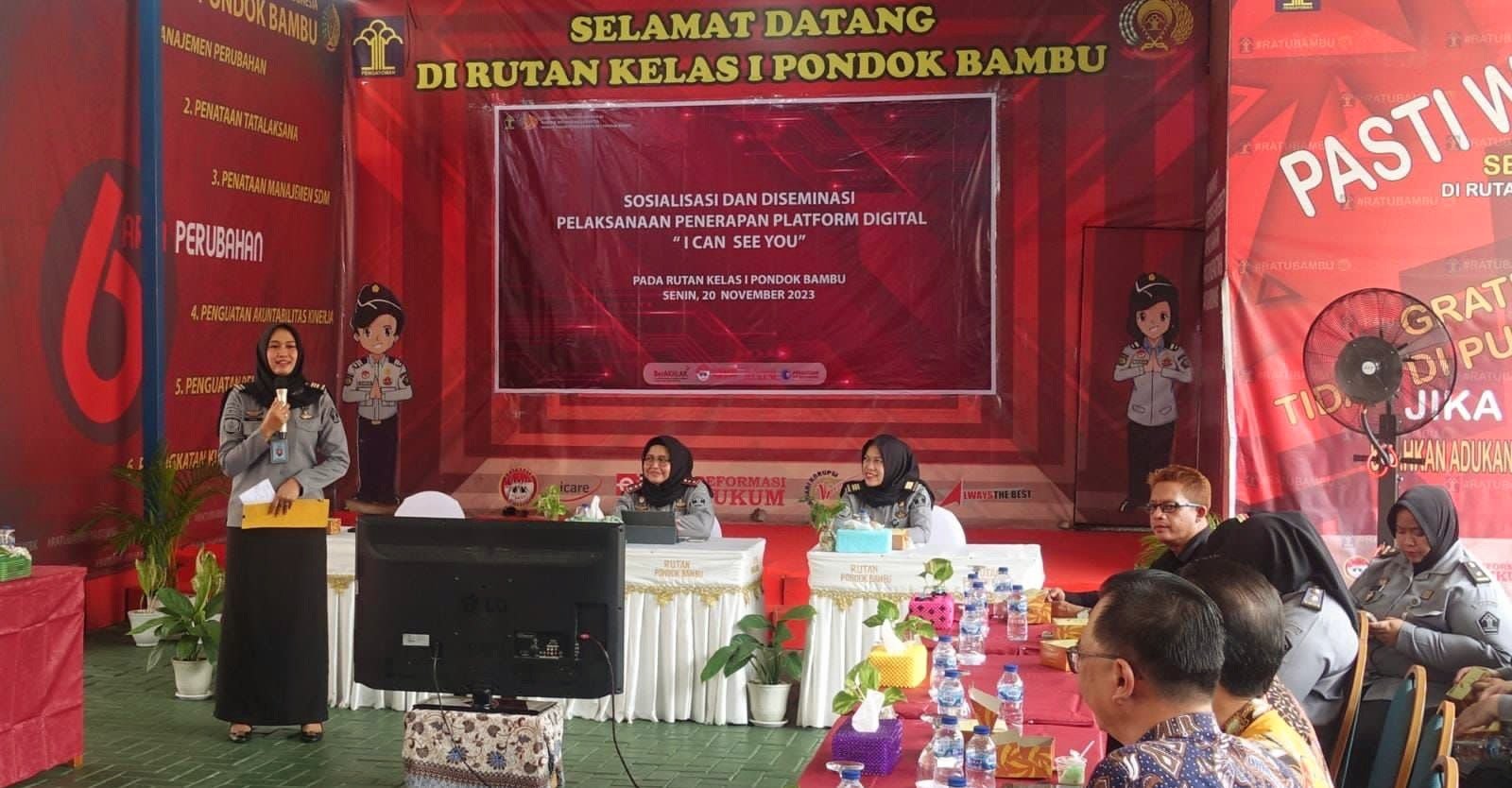 Rutan Pondok Bambu Luncurkan Aplikasi ICU Bareng Masterdata dan ...
